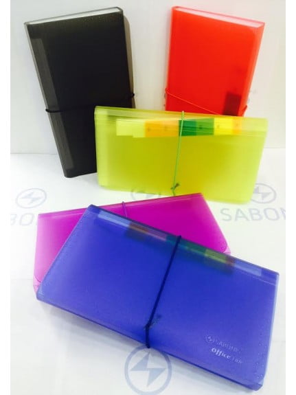 PORTADOCUMENTOS PLÁSTICO B5 T/ ESQUELA DE 1" - Sabonis