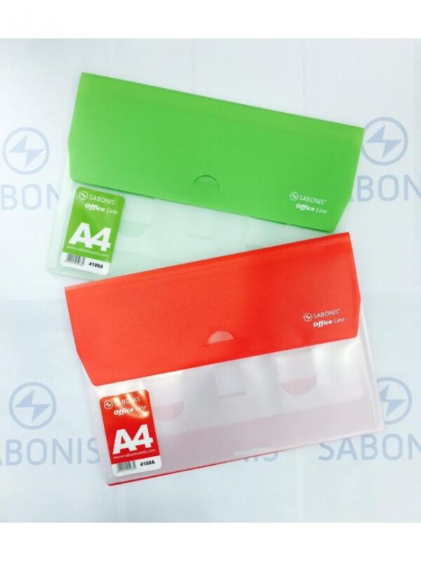 Porta documentos plástico tamaño Carta. - Sabonis