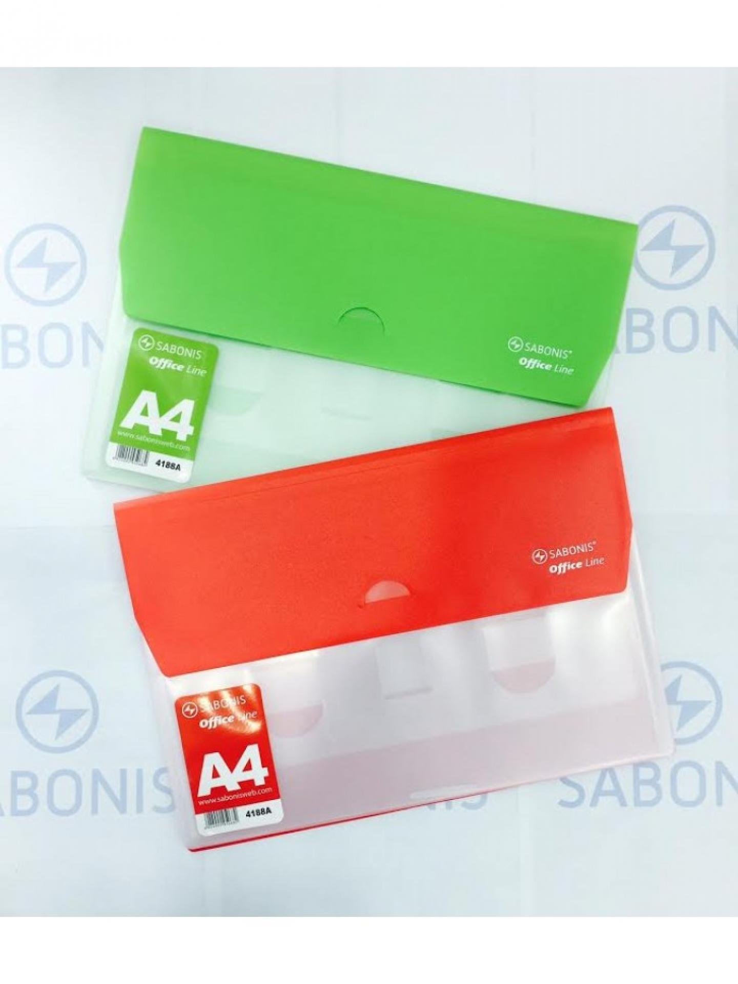 Porta documentos plástico tamaño Carta. - Sabonis