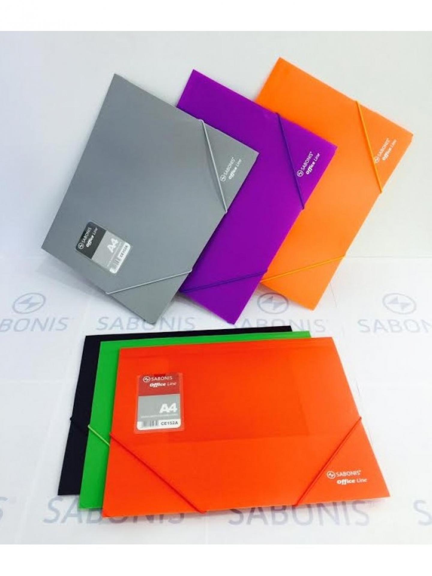 FOLDER PLÁSTICO C/ ELÁSTICO T/ CARTA. - Sabonis